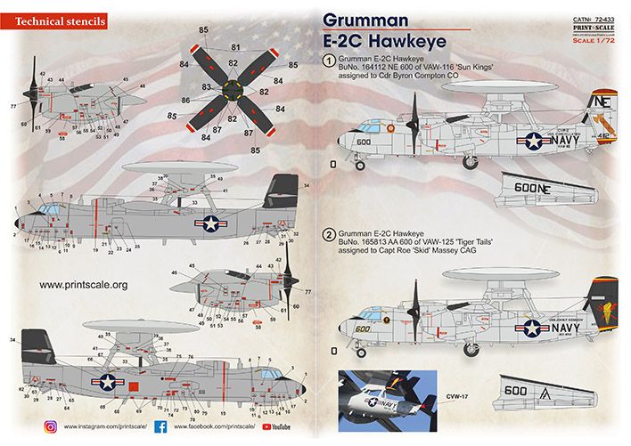 1:72 Grumman E-2C Hawkeye Part-2