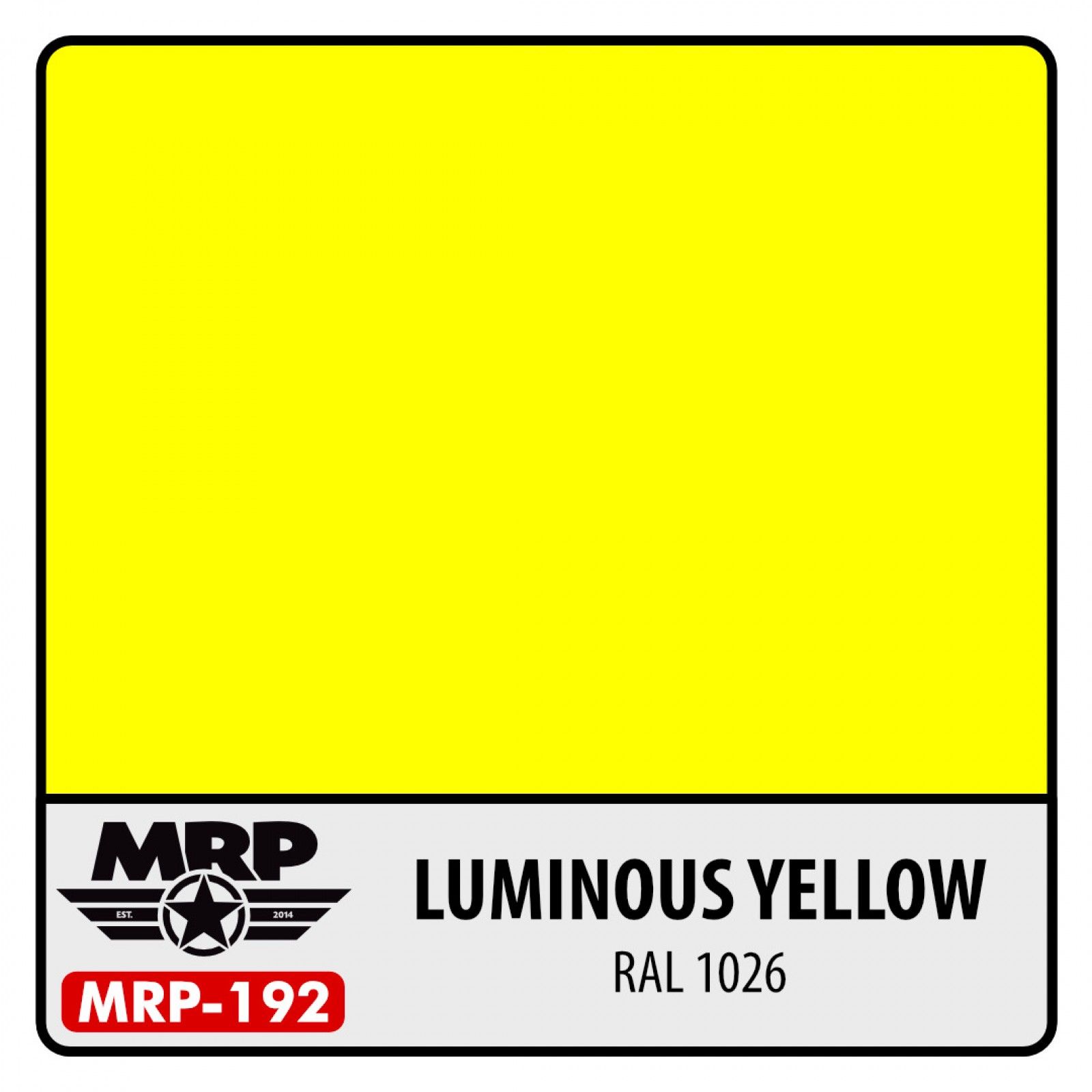 Luminous Yellow (RAL 1026) Luminous Yellow (RAL 1026)