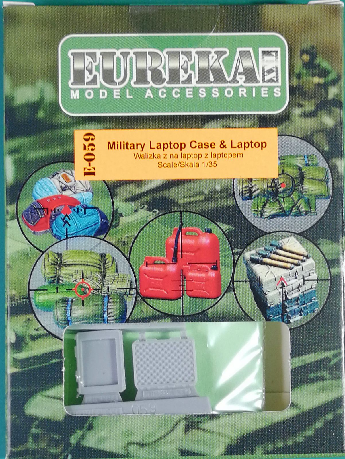 1:35 Military Laptop Case & Laptop