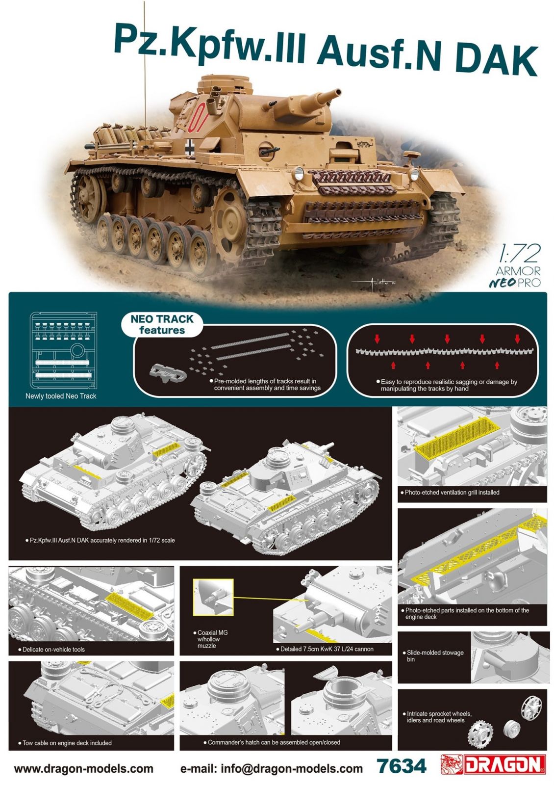 1:72 Pz.Kpfw.III Ausf.N DAK