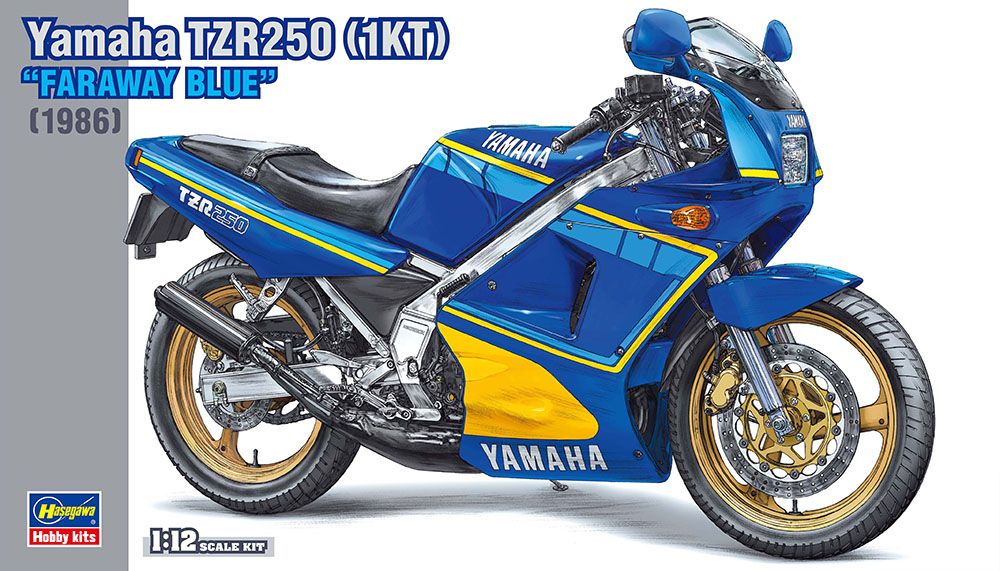 1:12 Yamaha TZR250 (1KT) "Faraway Blue" (1986)