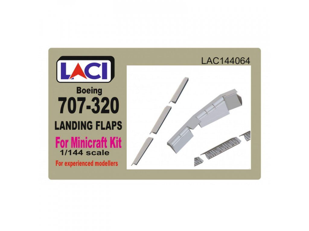 1:144 BOEING 707-320 FLAPS (FOR MINICRAFT)