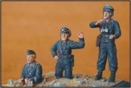 1:35 German Tank Crew (3 fig.)