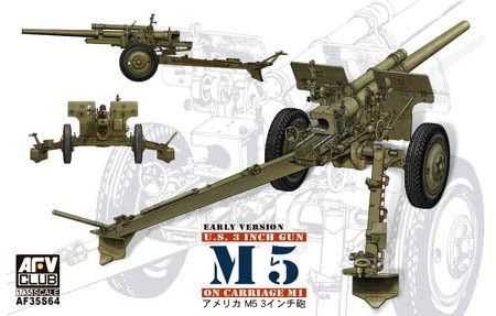 1:35 U.S.3 INCH GUN M5