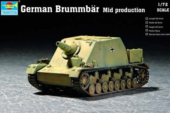 1:72 German Brummbar Mid production
