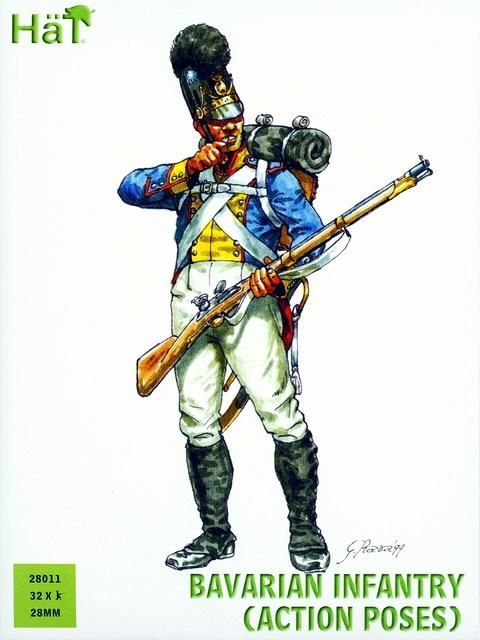 28mm Bavarian Infantry (Action Poses)