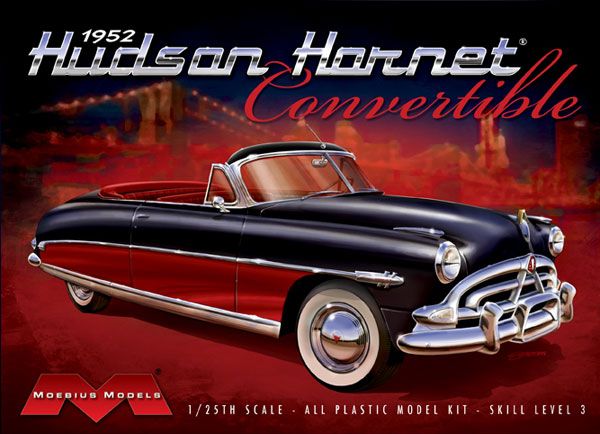 1:25 1952 Hudson Hornet Convertible