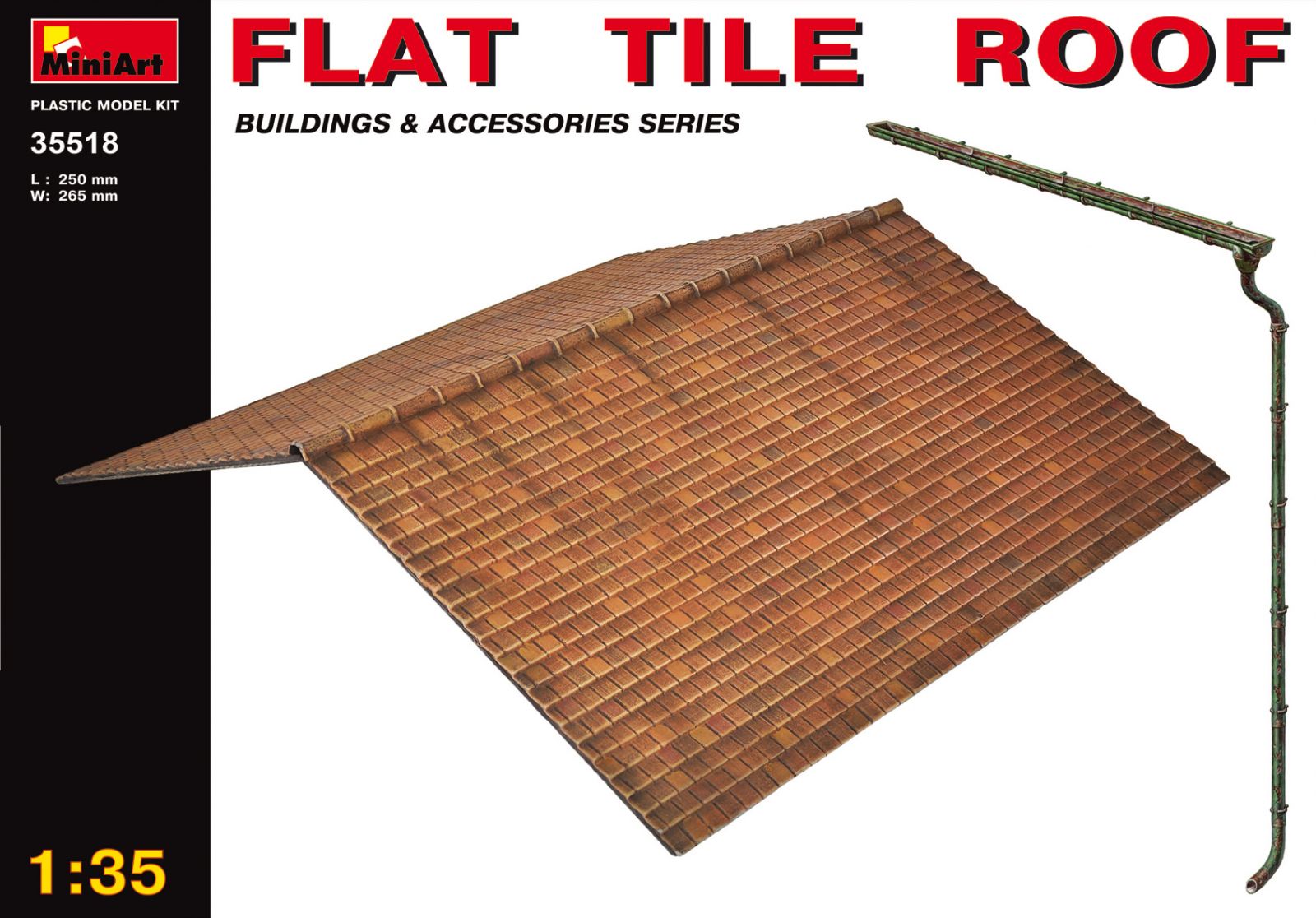 1:35 FLAT TILE ROOF