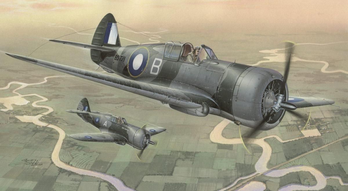 1:32 Mohawk Mk. IV „Hawk with Cyclone engine“