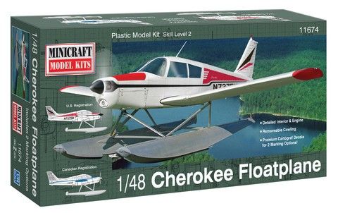 1:48 Scale Cherokee Float Plane – New Tooling