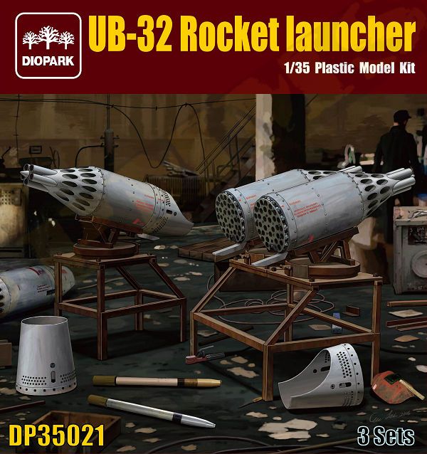 1:35 UB-32 Rocket Launcher (3 sets)