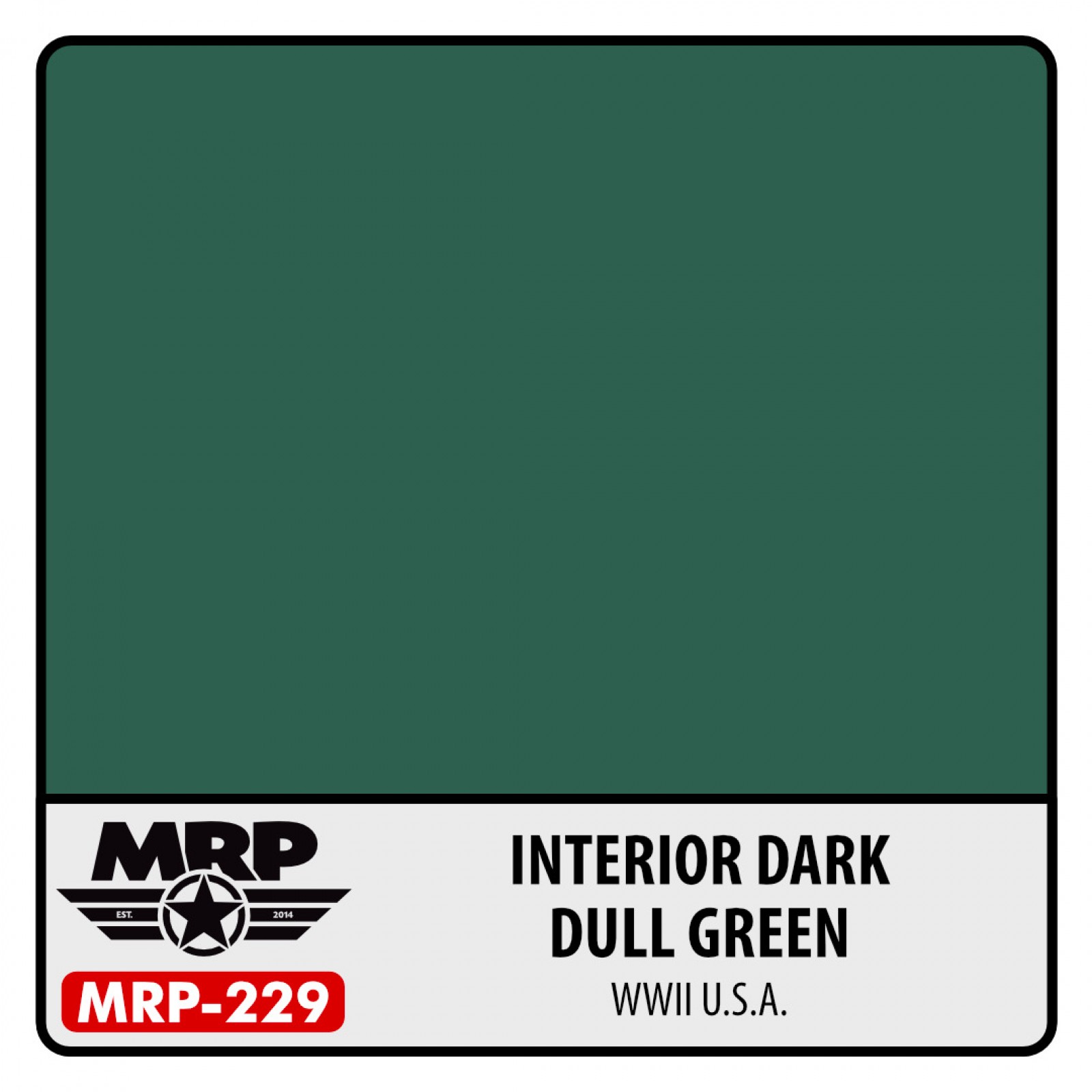 WWII US – Interior Dark Dull Green