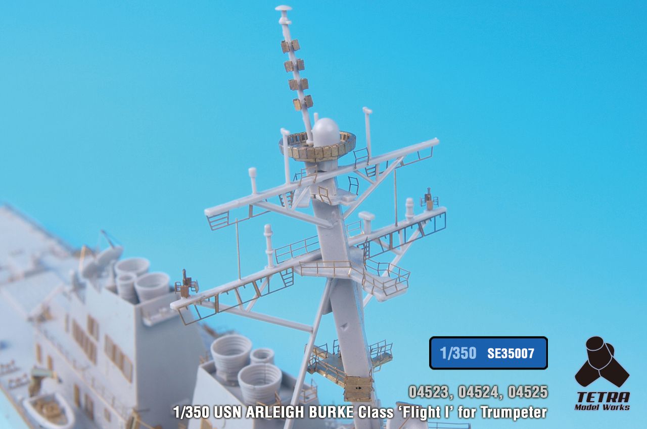 1/350 USN ARLEIGH BURKE Class ‘Flight I’ detail up set (for Trumpeter ...