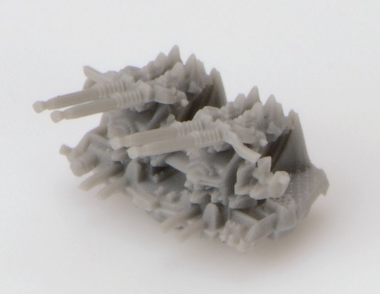 1:700 Bofors 40mm Autocannon Four Mount