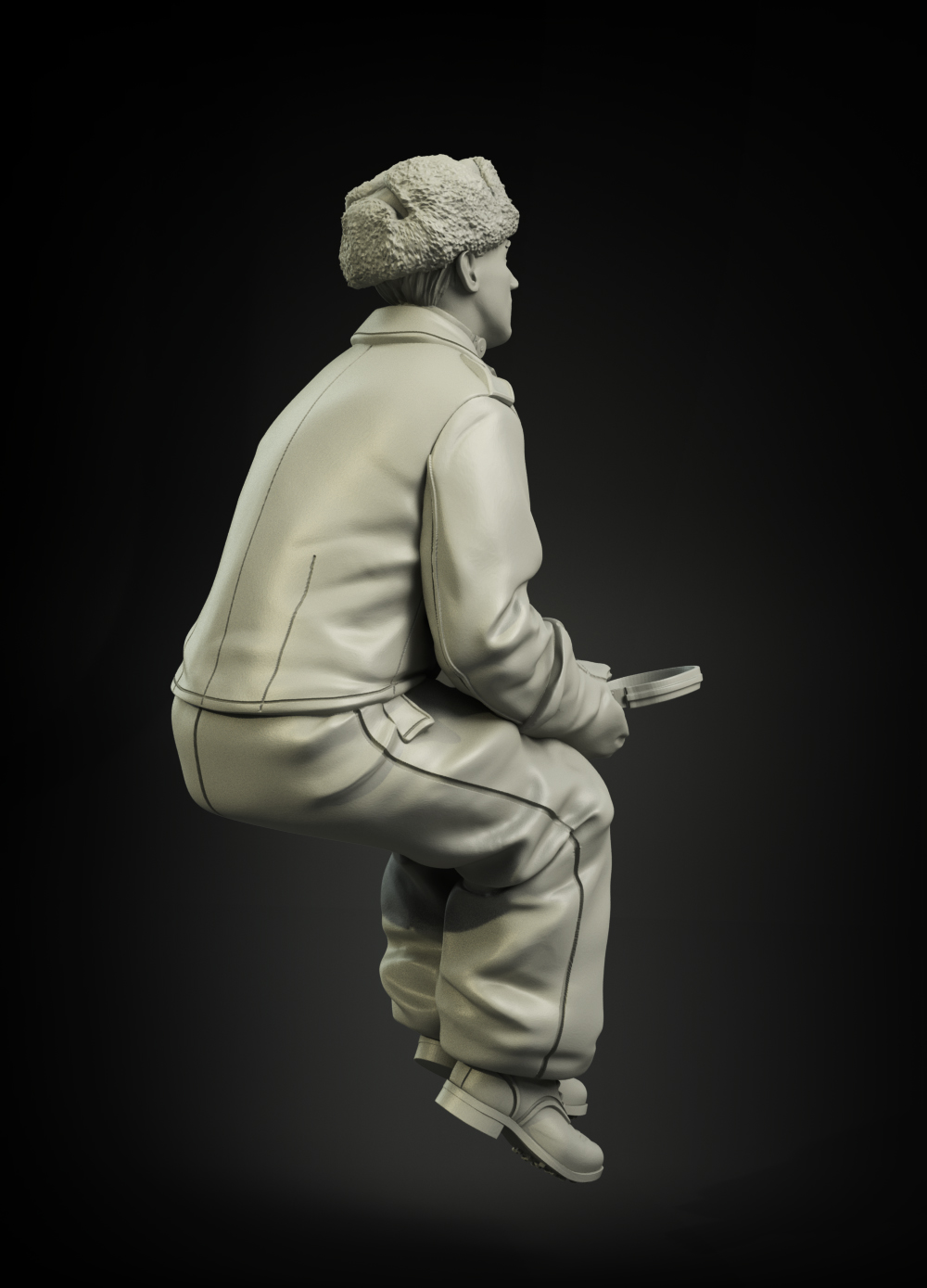 1:35 Waffen-SS tank commander Kharkov