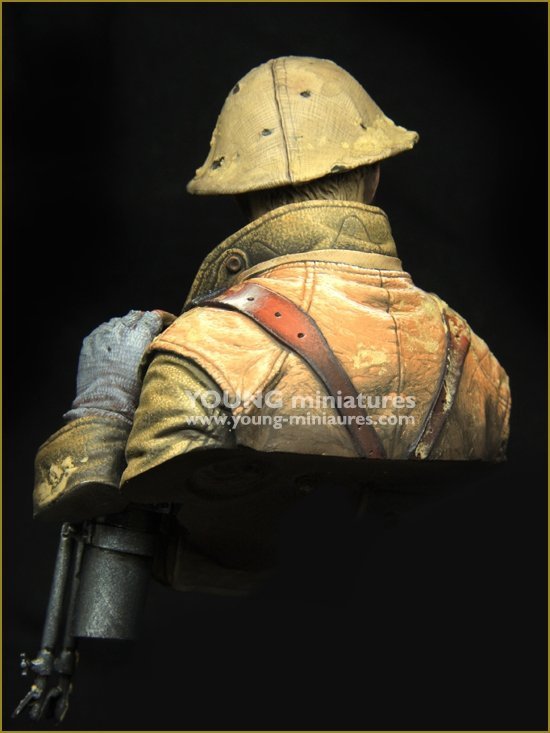 1:10 British LEWIS Gunner WWI