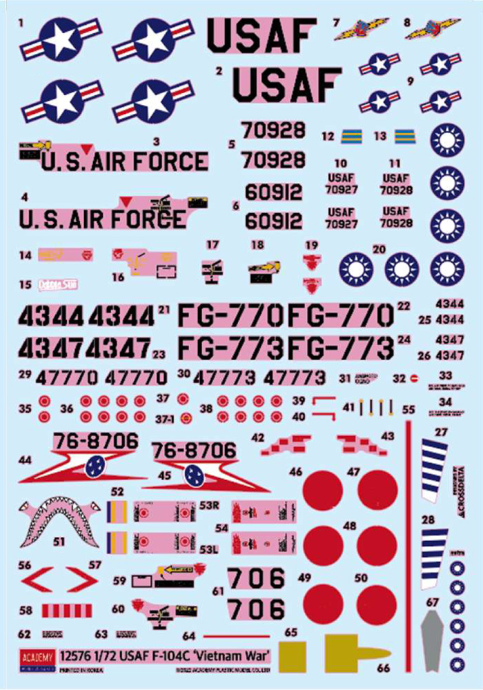1:72 Lockheed F-104C Starfighter