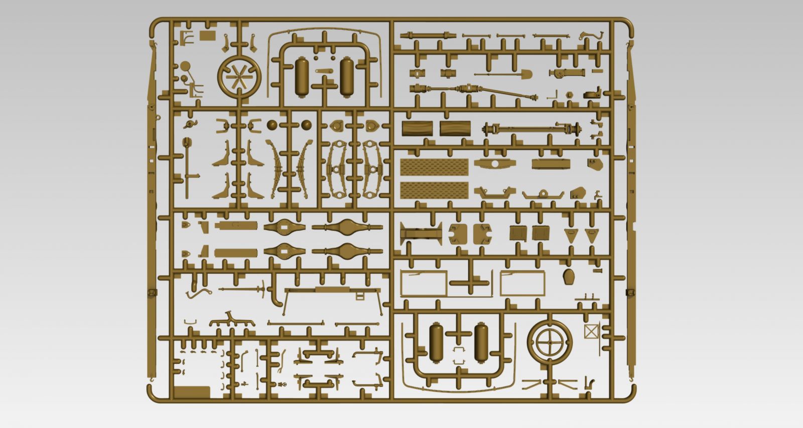 1:35 Typ LG3000 WWII German Army Truck