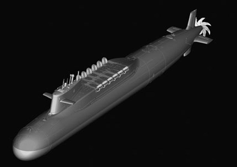 1:350 PLAN Type 092 Xia Class Submarine