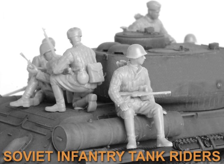 1:35 Soviet Infantry Tank Riders