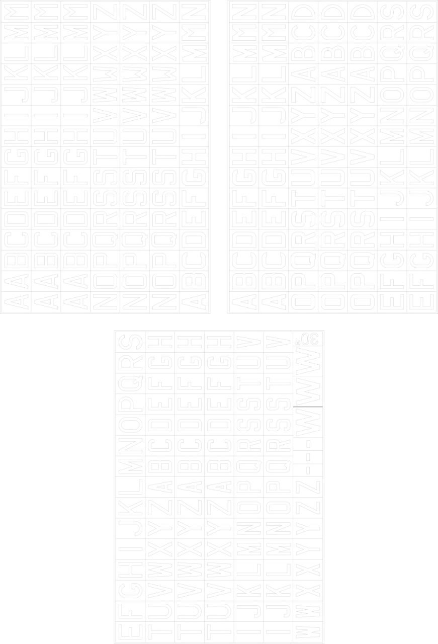 1:48 RAF CODE LETTERS 30