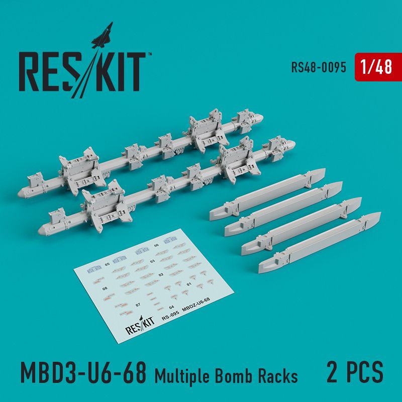 1:48 MBD3-U6-68 Multiple Bomb Racks