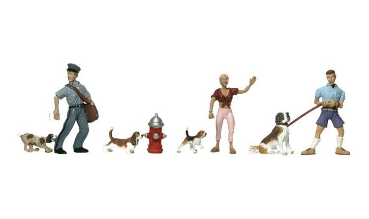 People & Pets - HO Scale