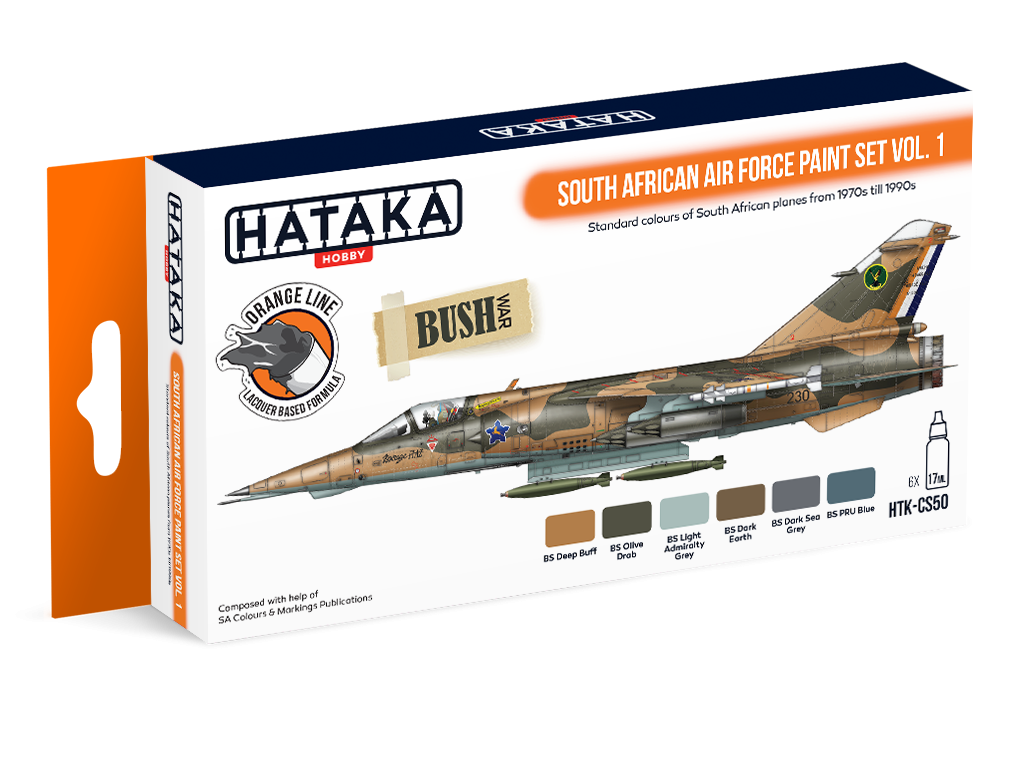 South African Air Force paint set vol. 1