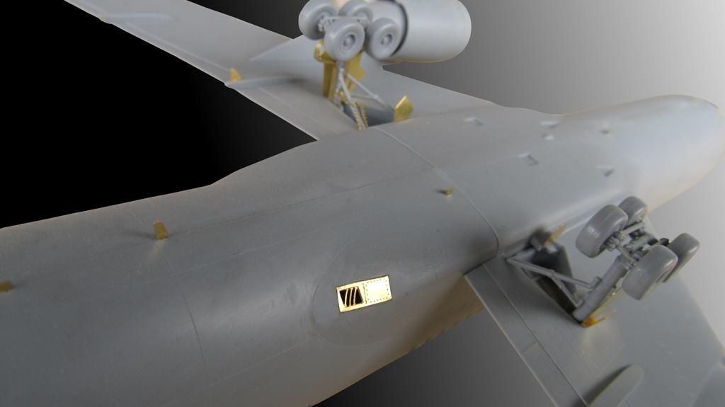 1:144 Detailing set for Boeing 767 (Zvezda)