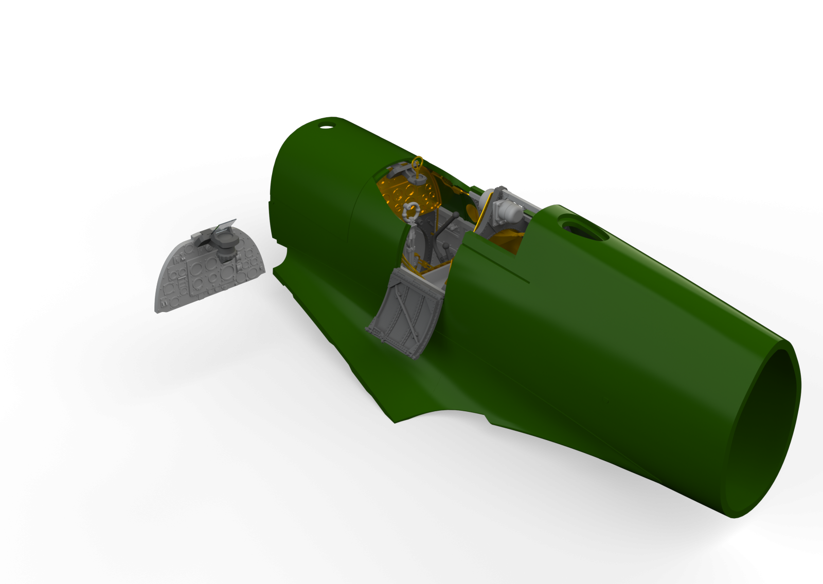 1:48 Supermarine Spitfire Mk.1 cockpit