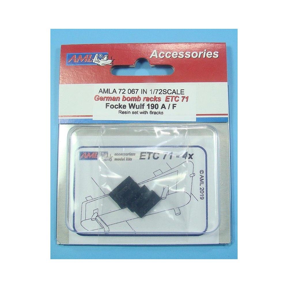 1:72 Fw 190A/F German bomb racks ETC 71