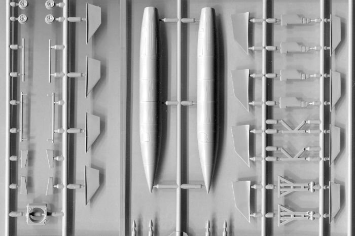 1:72 Hermes A1 rocket