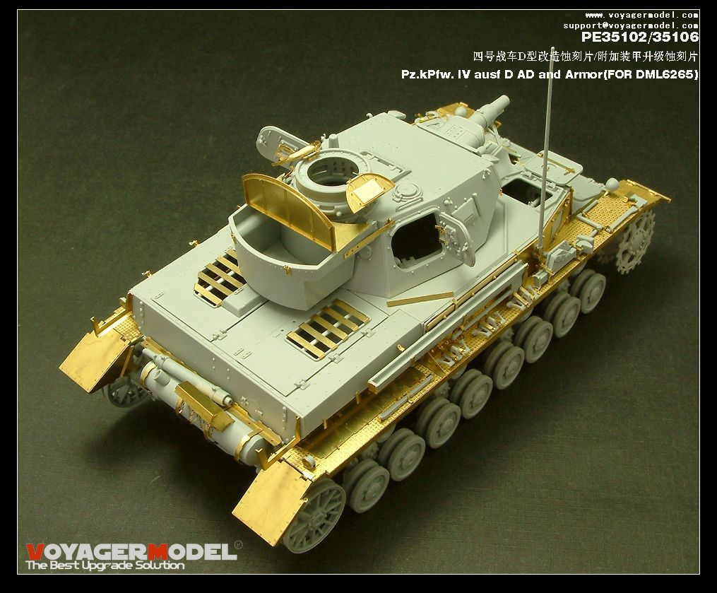 1:35 Pz.KPfw. IV Ausf D (For DRAGON 6265)