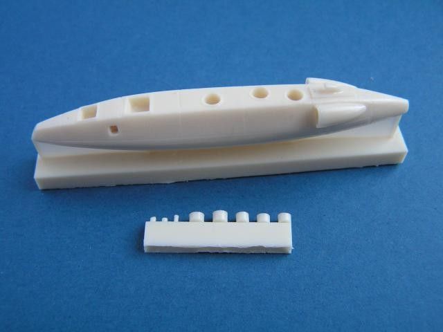 1:72 CT 52 recce pod for Mirage IVP for Heller