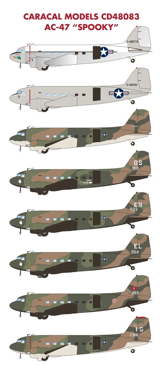 1:48 Douglas AC-47