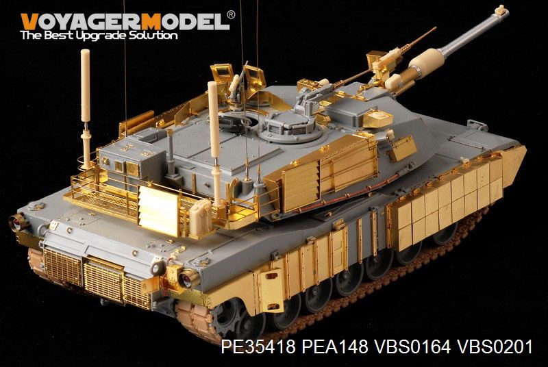 1:35 Modern US M1A1 TUSK1 Abrams Basic (For DRAGON 3535)