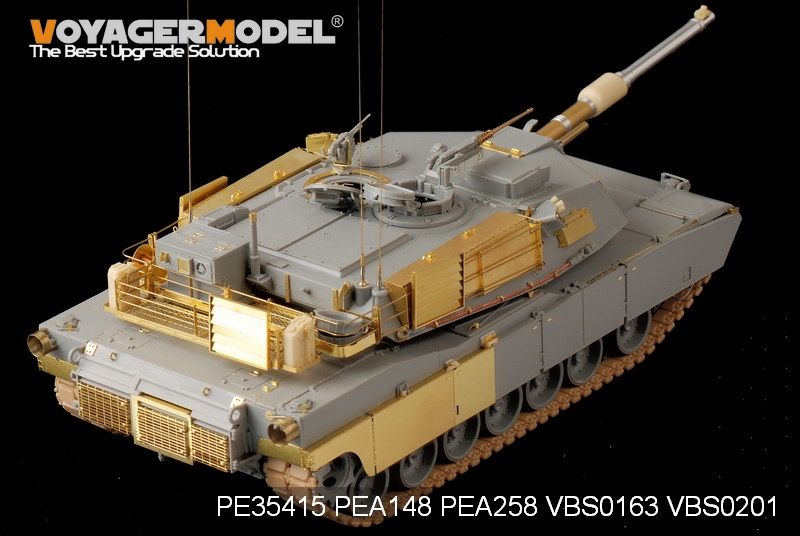 1:35 Modern US Army M1A1 AIM Abrams Basic (For DRAGON 3535)