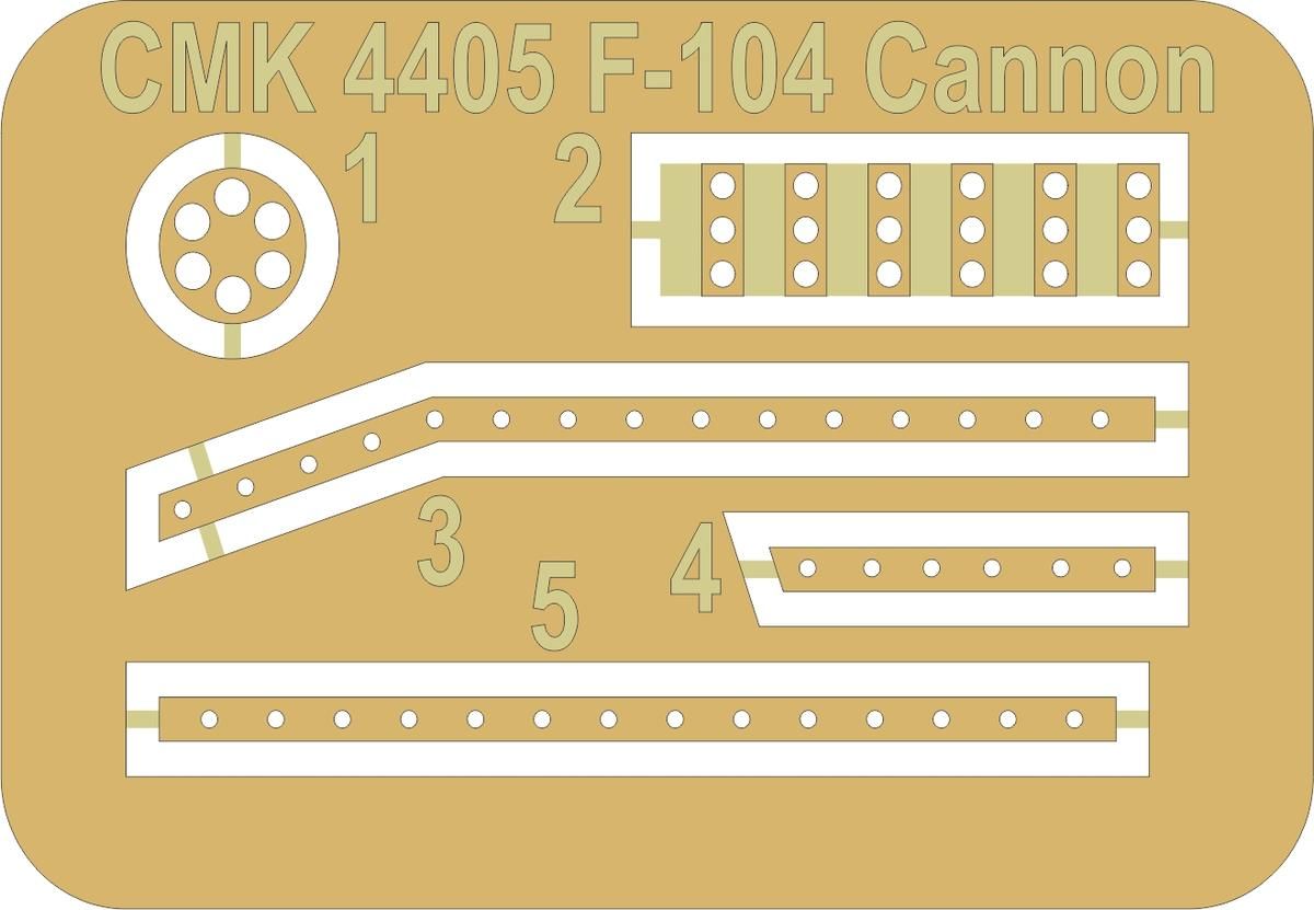 1:48 F 104 Starfighter Port Side Cannon Installation