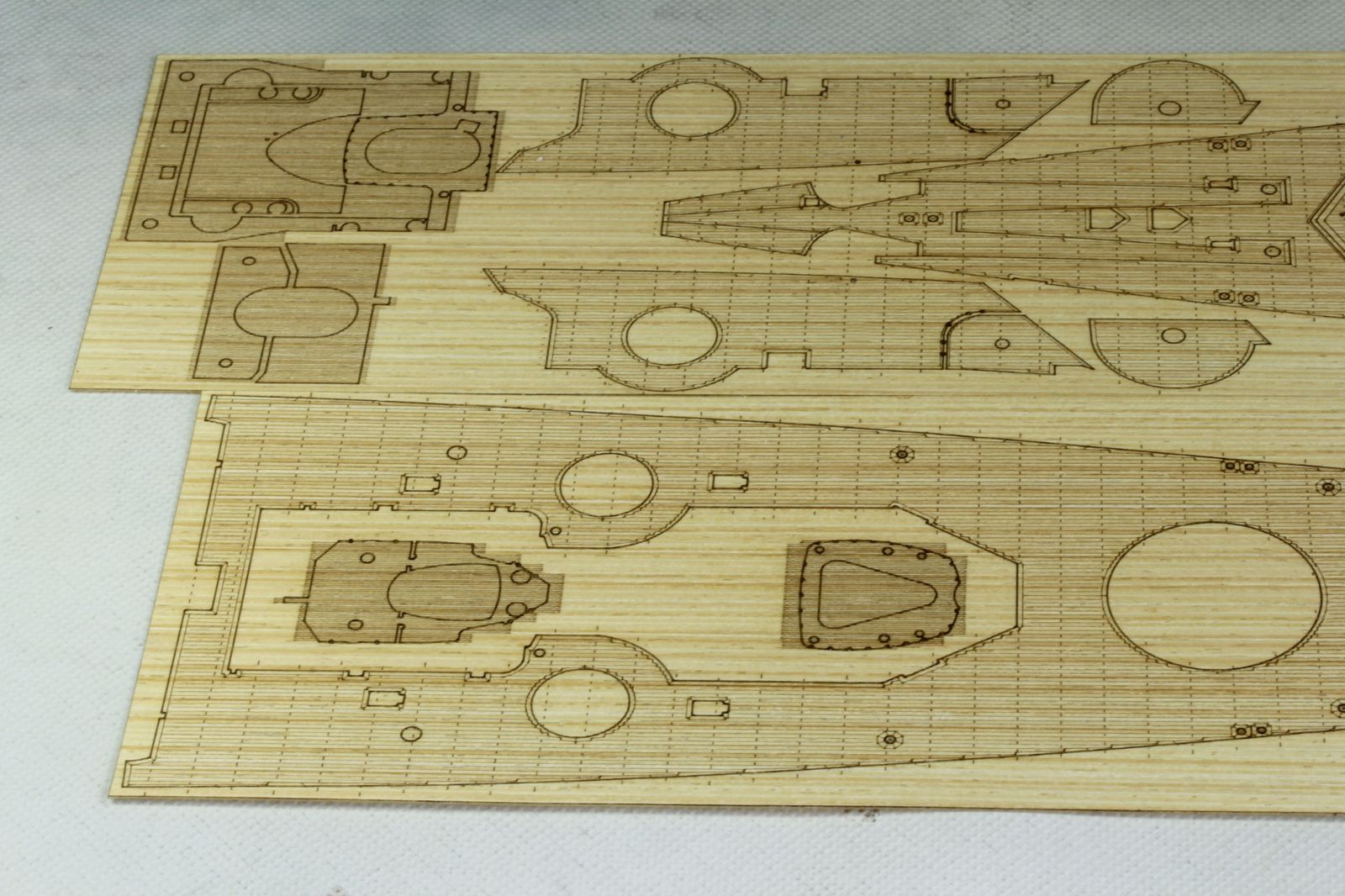 1:350 German Battleship Scharnhorst 1941 (for Dragon 1036)