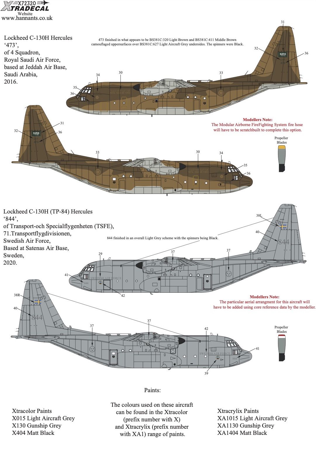 1:72 Lockheed C-130 Hercules Collection Part 1