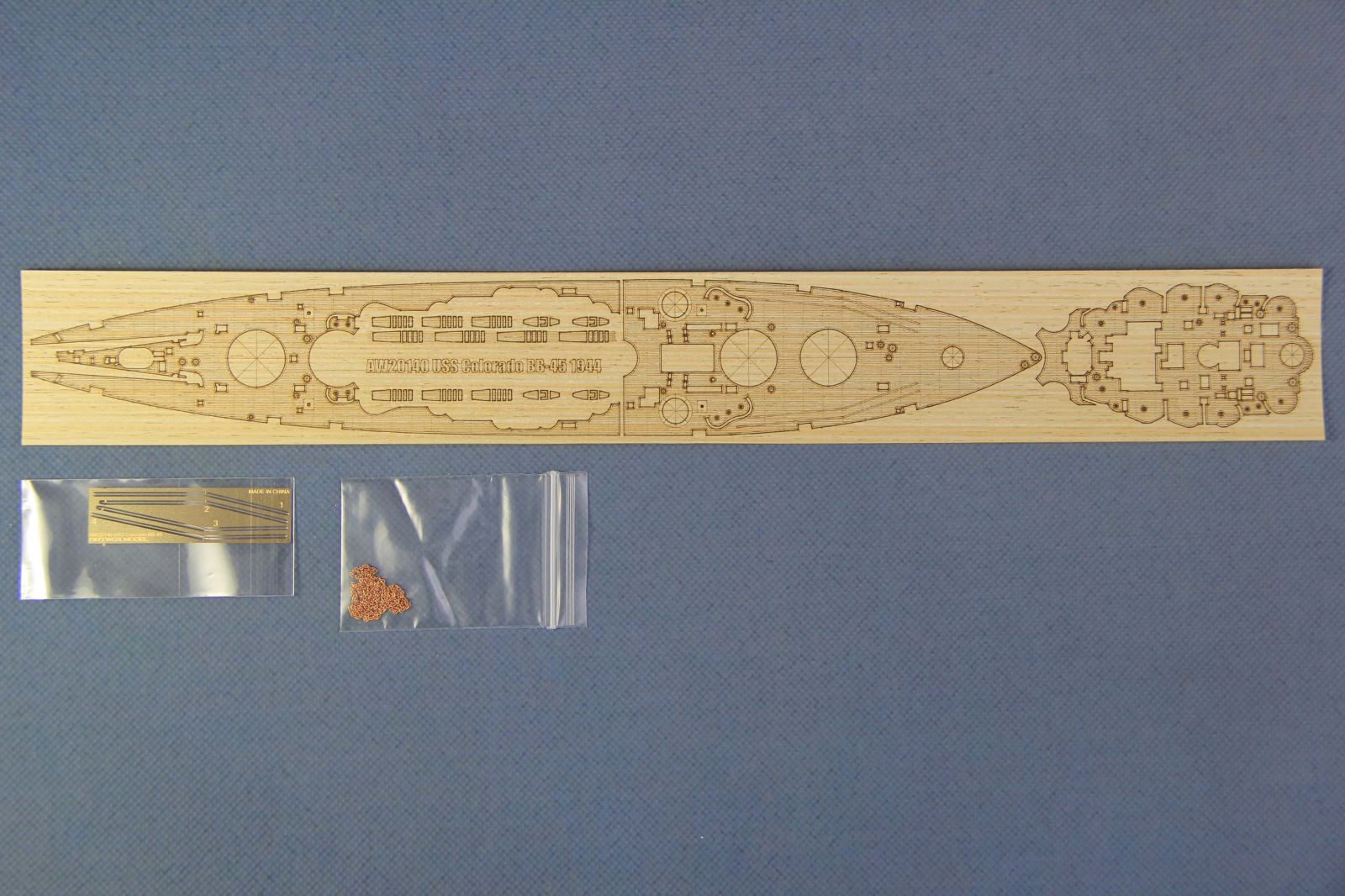 1:700 USS Colorado BB-45 1944 (For Trumpeter 05768)