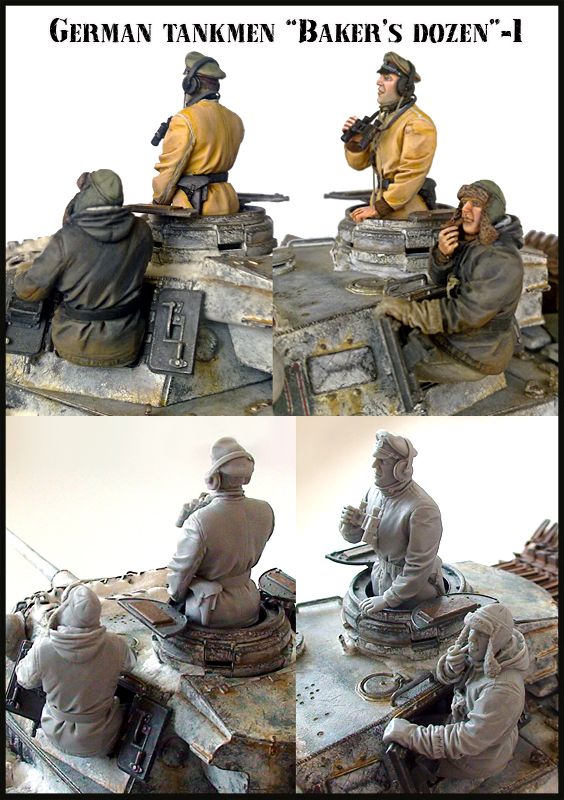 1:35 Bakers Dozen - German Tank Crew