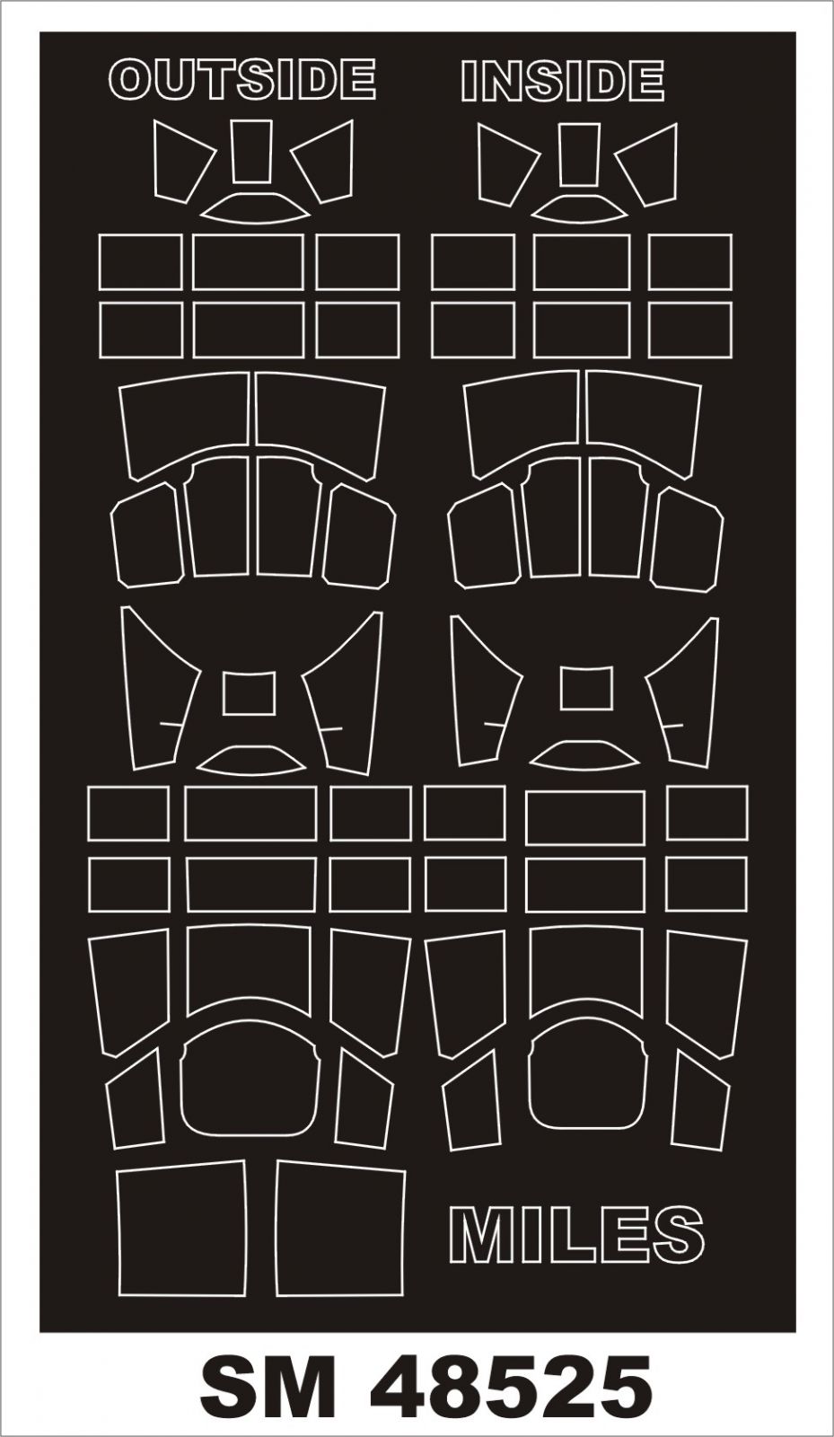 1:48 Miles Master Mk.I (outside, inside)