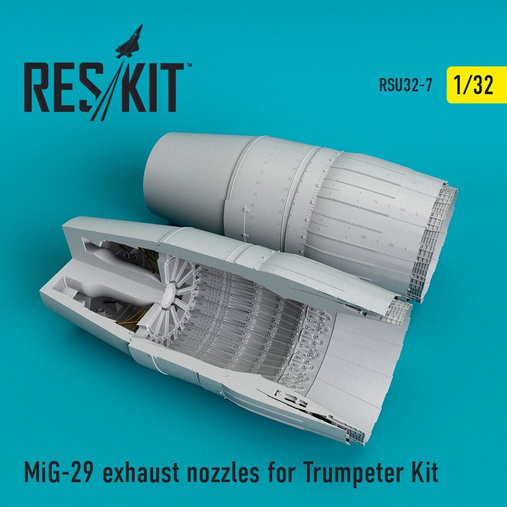1:32 Mikoyan MiG-29 exhaust nozzles