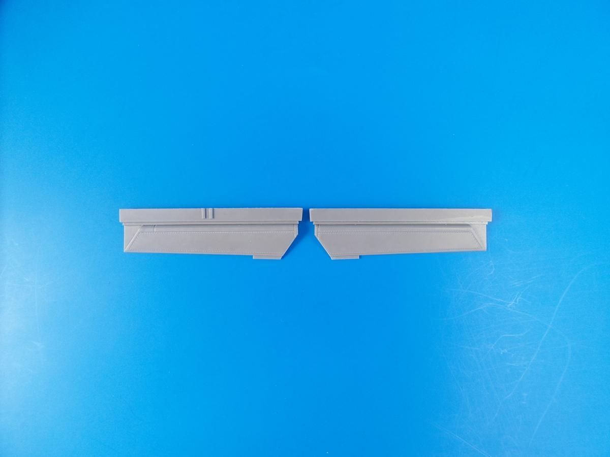 1:48 RF-84F Thunderflash – Correction Wing Ailerons for Tanmodel