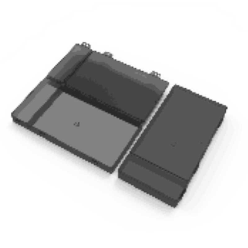 Box-2 Black Plastic Accessory Storage Box 208/103/26 mm