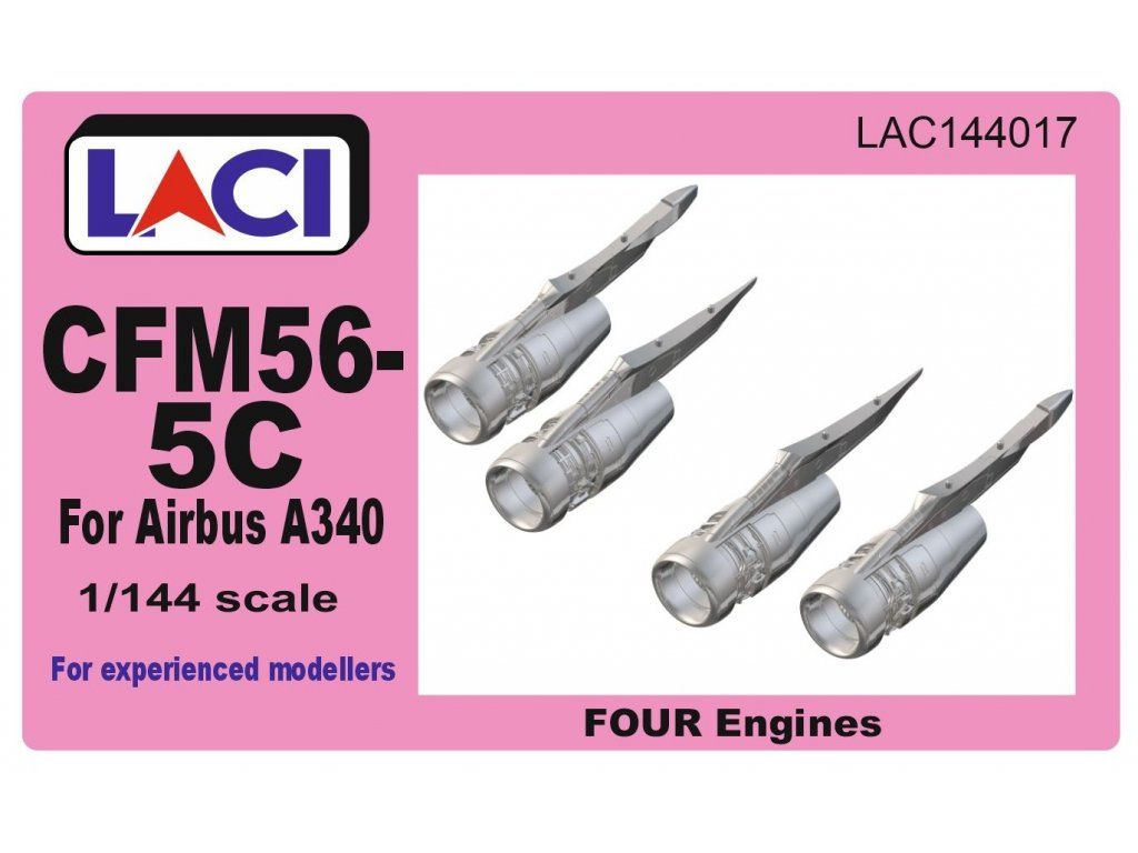 1:144 CFM56-5C for Airbus A340