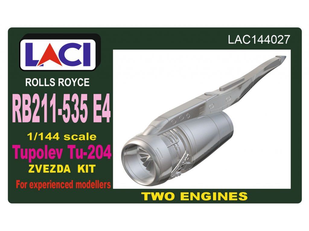 1:144 Rolls Royce RB211-535 E4 for Tu-204