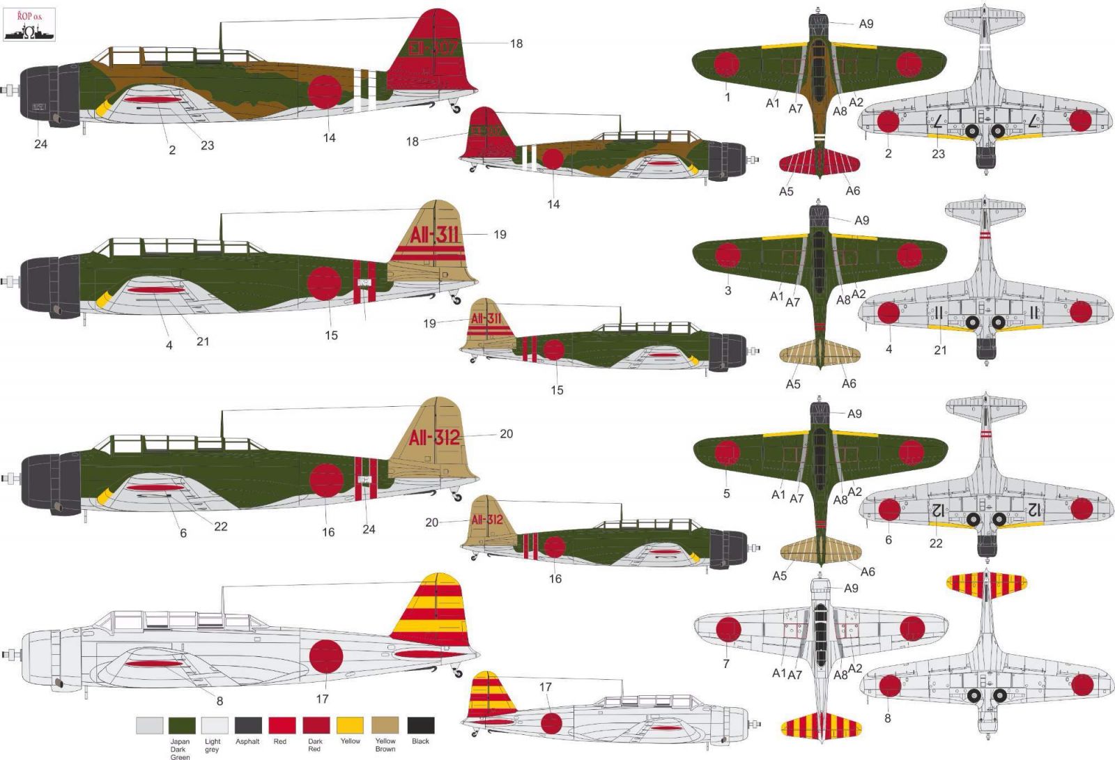 1:48 Nakajima B5N2 type 97 Kate - The attack on Pearl Harbour
