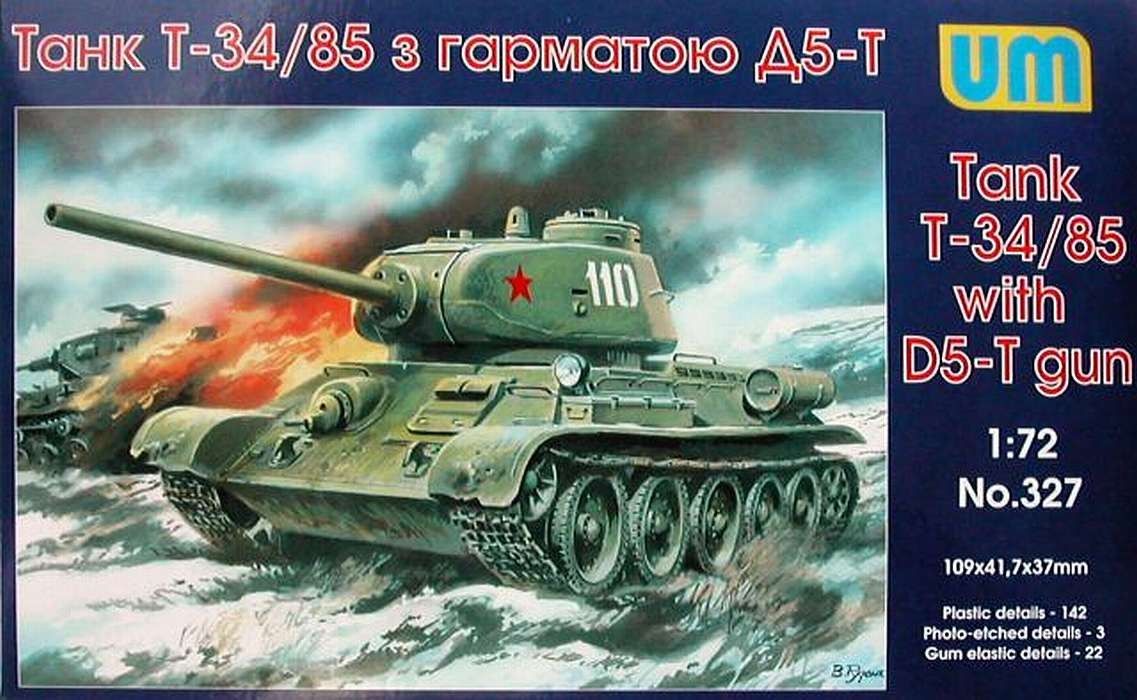 1:72 T-34/85 with D5-T gun